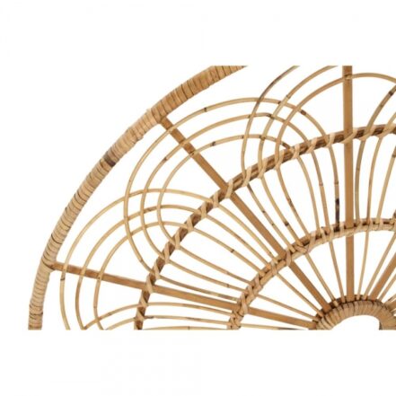 Décoration murale rosace en rotin • Le palais du rotin